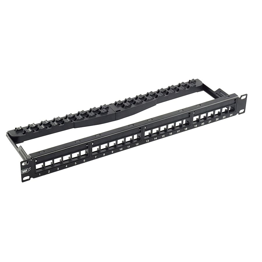 Fiber Keystone Patch Panels - SCP - Structured Cable Products